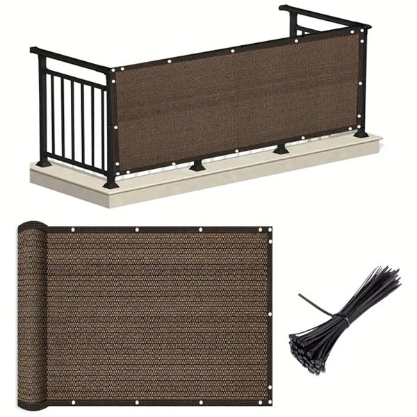 Filet de Sécurité pour Balcon 1*4m - Toile d'Isolation Extérieure ...