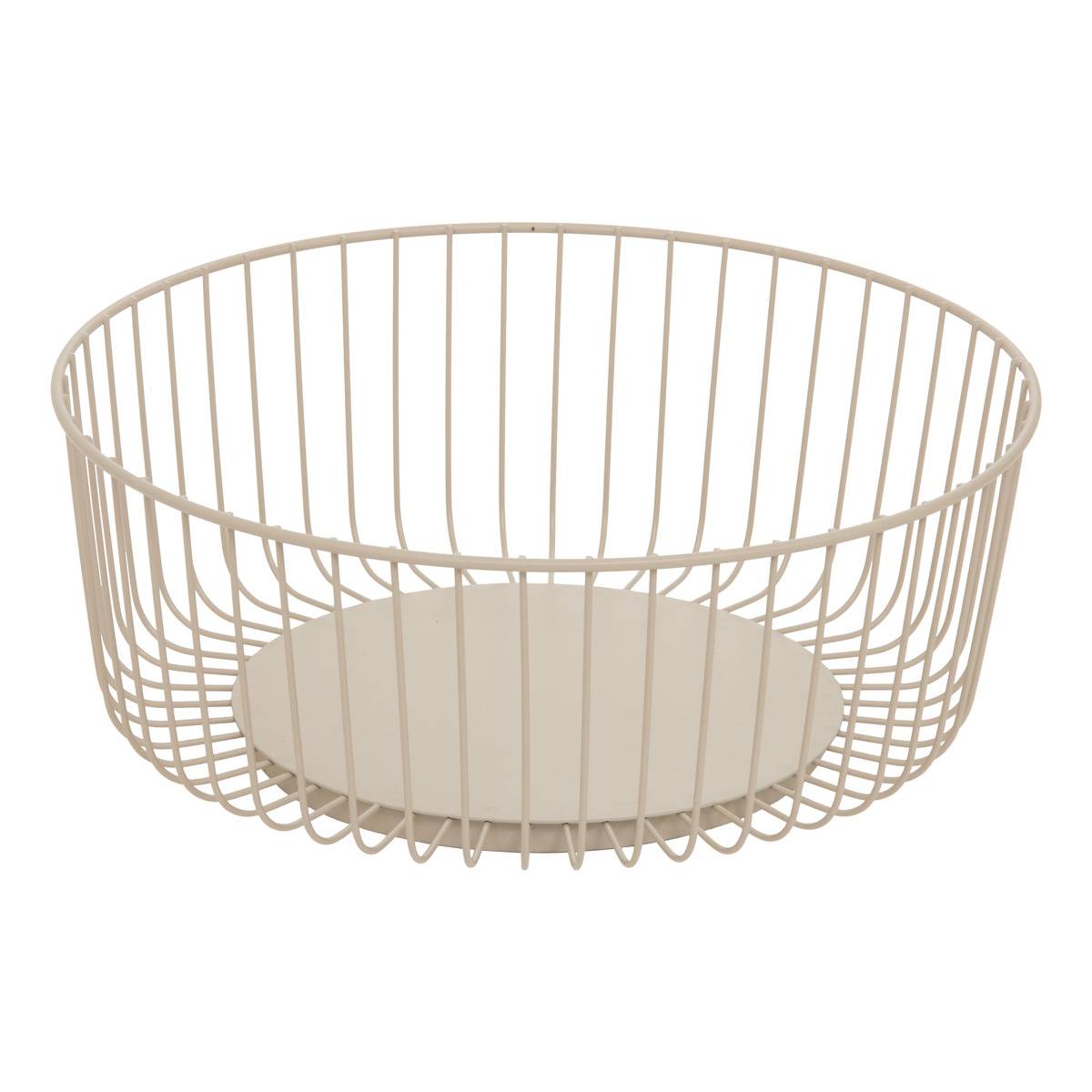 Cesta de fruta edición color D28.5x11.3cm beige | Leroy Merlin