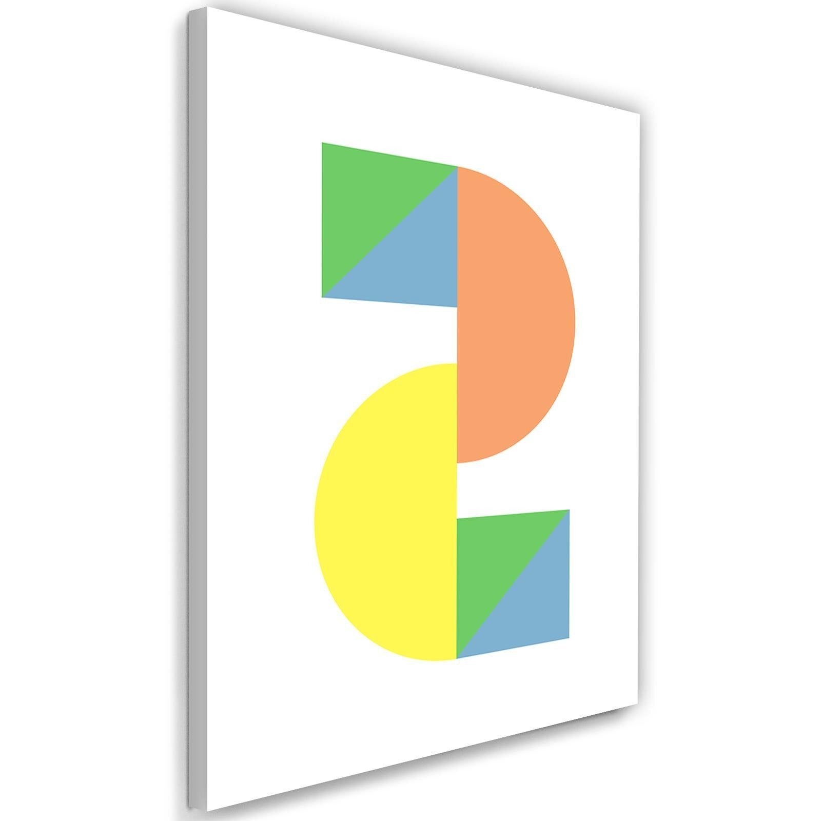 Tableau figures géométriques colorées | Leroy Merlin