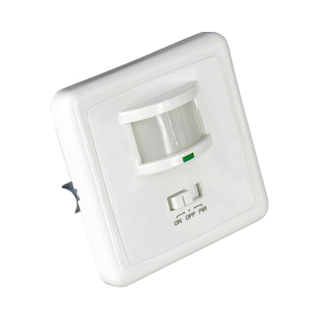 Interruptor Con Sensor Infrarrojo De Movimiento Y Sensor Crepuscular