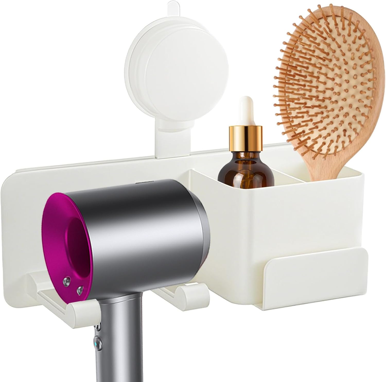 Hair Dryer Holder, Suction Wall Mount Blow Dryer Organizer, | Leroy Merlin