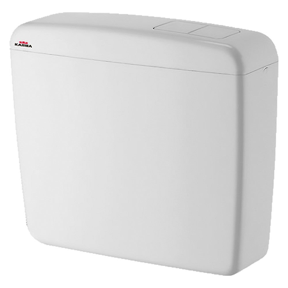 Cisterna de descarga WC EXTERIOR 'SUPER KARIBA DUO' 44 x 41,5 x 13,5 cm ...