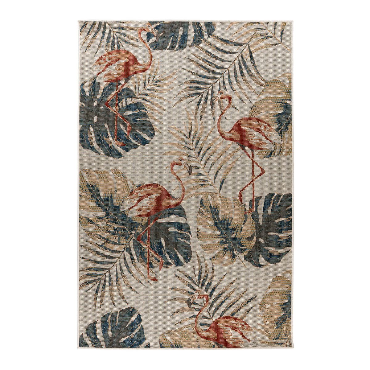 Tapis floral design en polypropylène Multicolore 200x290 MANILO | Leroy ...