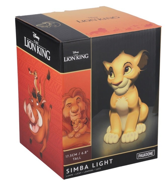 Lámpara 3d paladone disney el rey león simba | Leroy Merlin