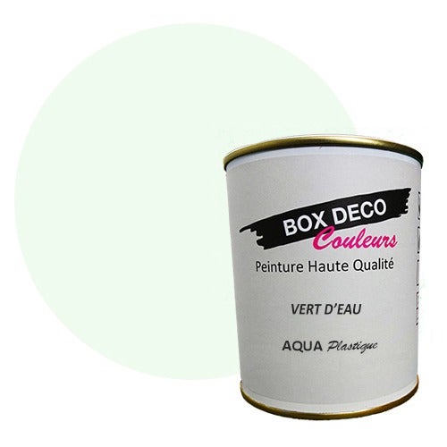 Vert D'eau Peinture meuble plastique à base de laque acrylique aspect ...