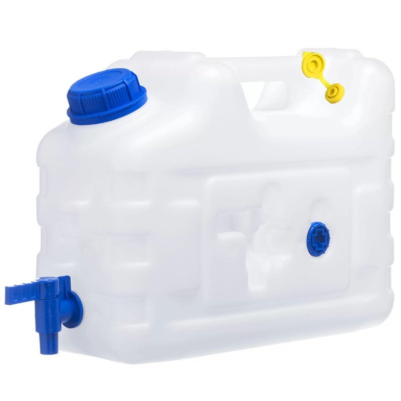 Bidon d'eau jerrycan en plastique 15L avec robinet verseur | Leroy Merlin