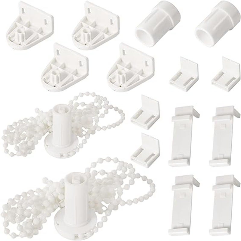 Deux ensembles d'accessoires pour stores enrouleurs, un kit de ...