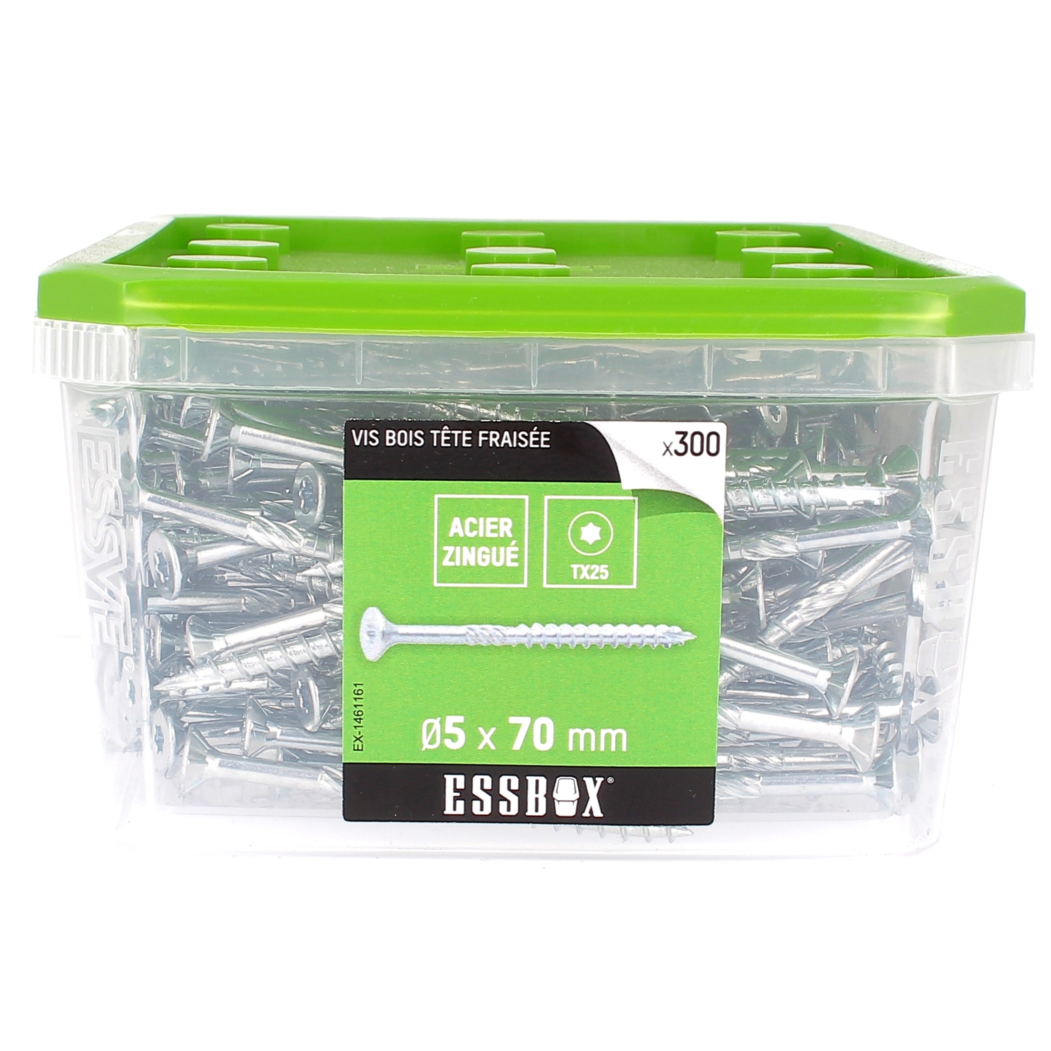 ESSBOX de 300 VBA TFX 5X70 Zingué (filetage partiel) | Leroy Merlin