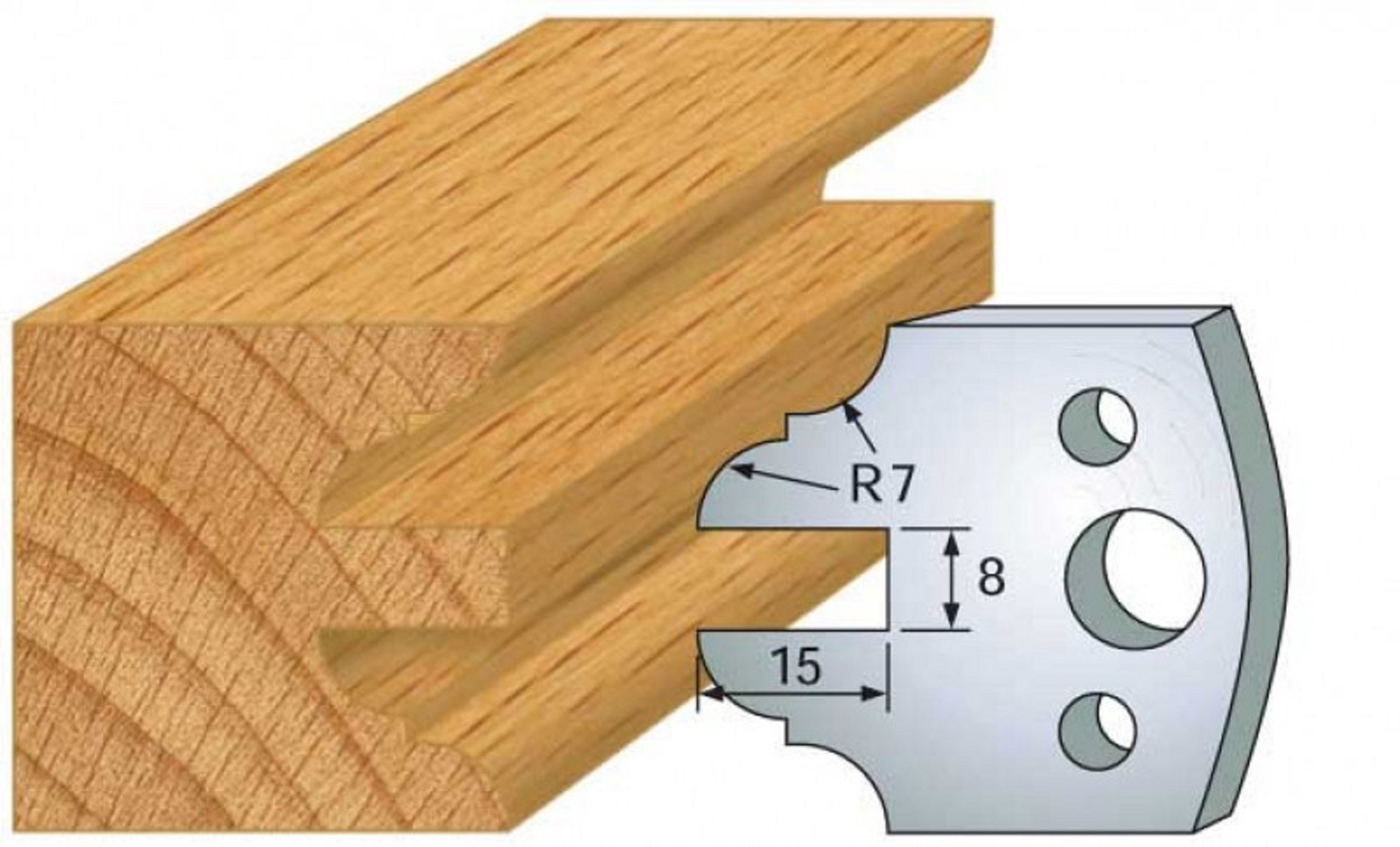 Fers 40mm 099 C/profil Double Parement | Bricoman