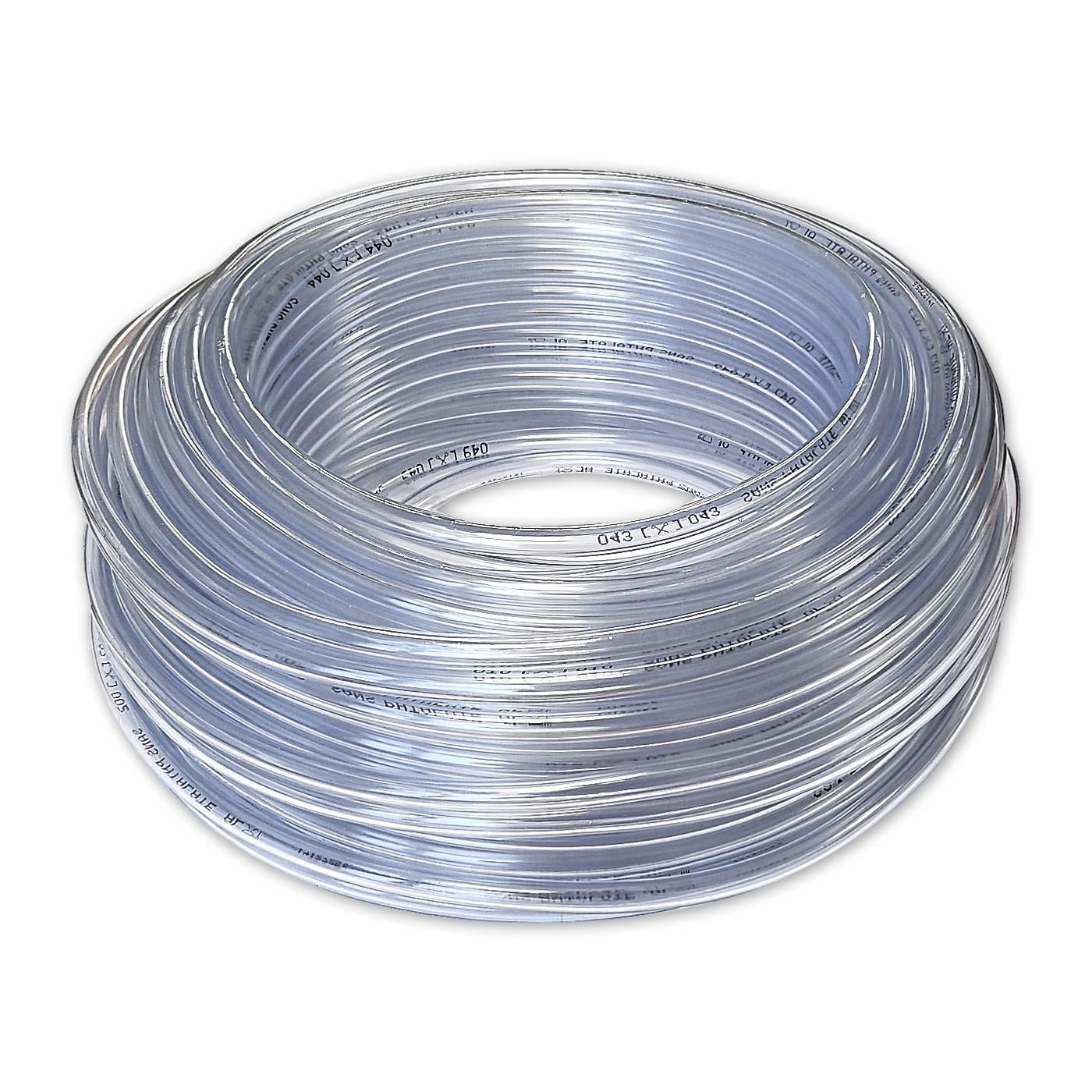 TUYAU SOUPLE CRISTAL TRANSPARENT PVC Ø 6 MM POUR USAGES DIVERS - 50 M ...