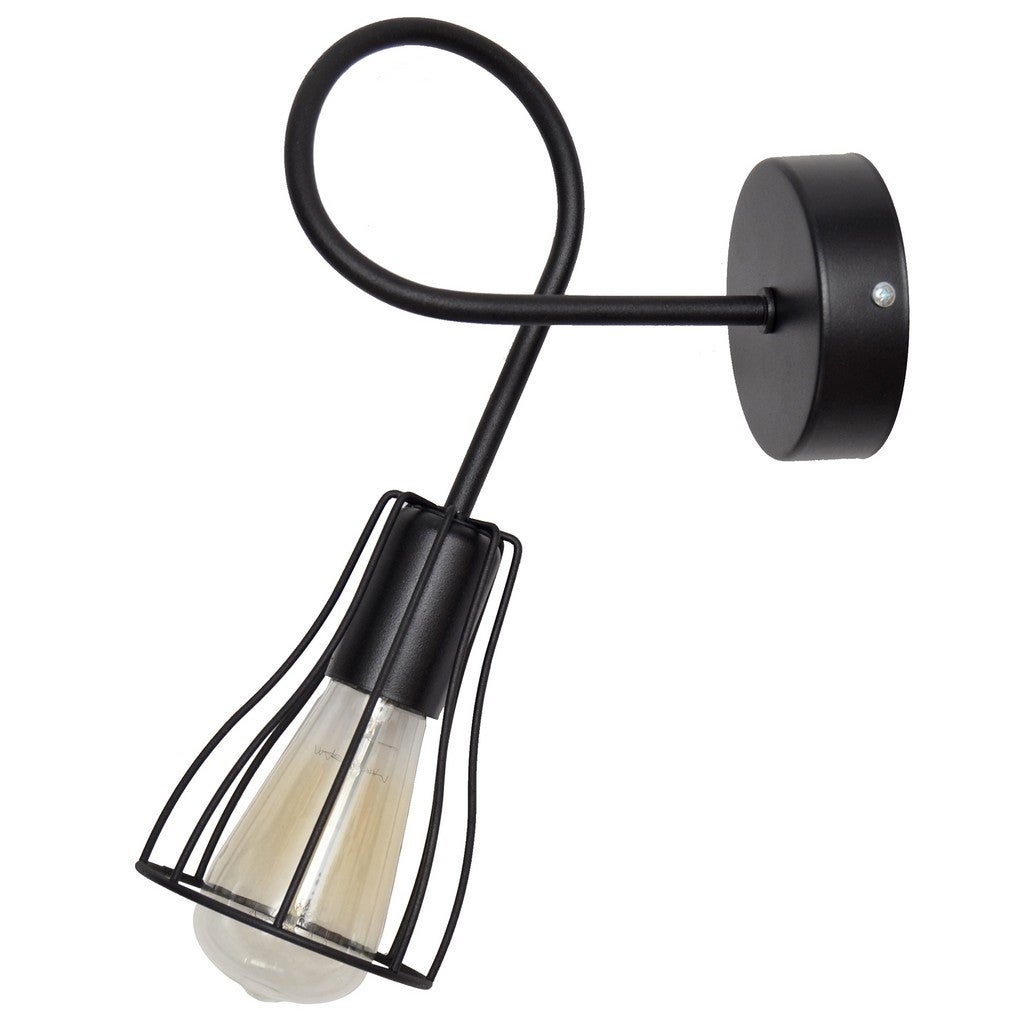 Helam OXFORD Lampada da parete Nera 10cm | Leroy Merlin
