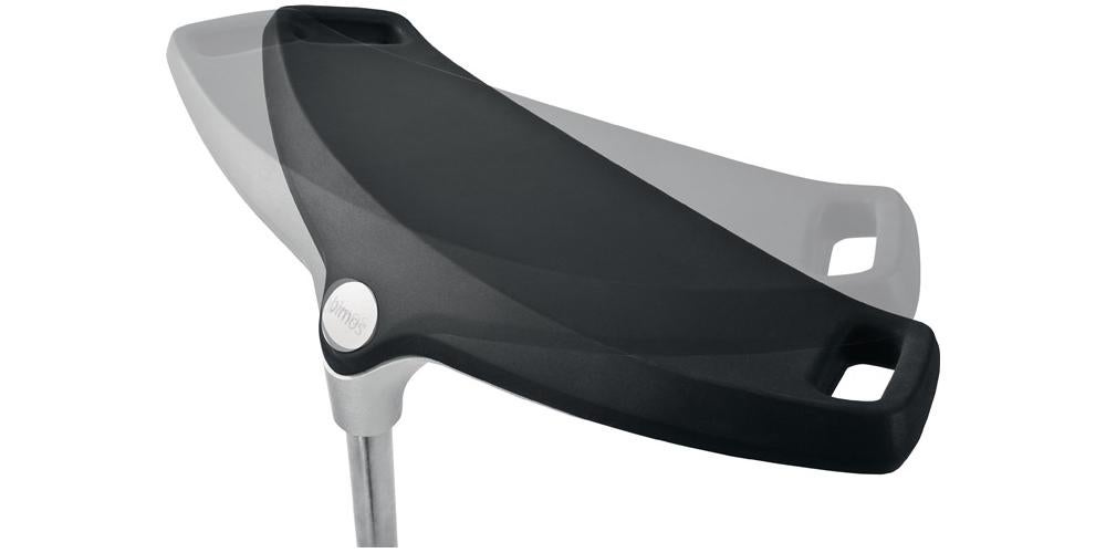 Tabouret industriel - BIMOS Fin noir/argent | Leroy Merlin