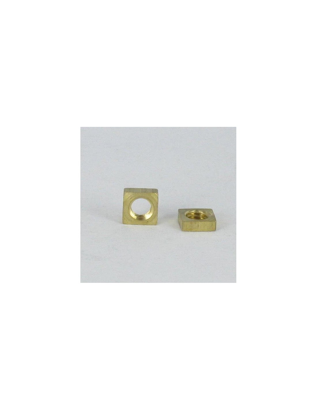 Ecrou Carrés Laiton M4 6X6X2-200 pièces | Leroy Merlin