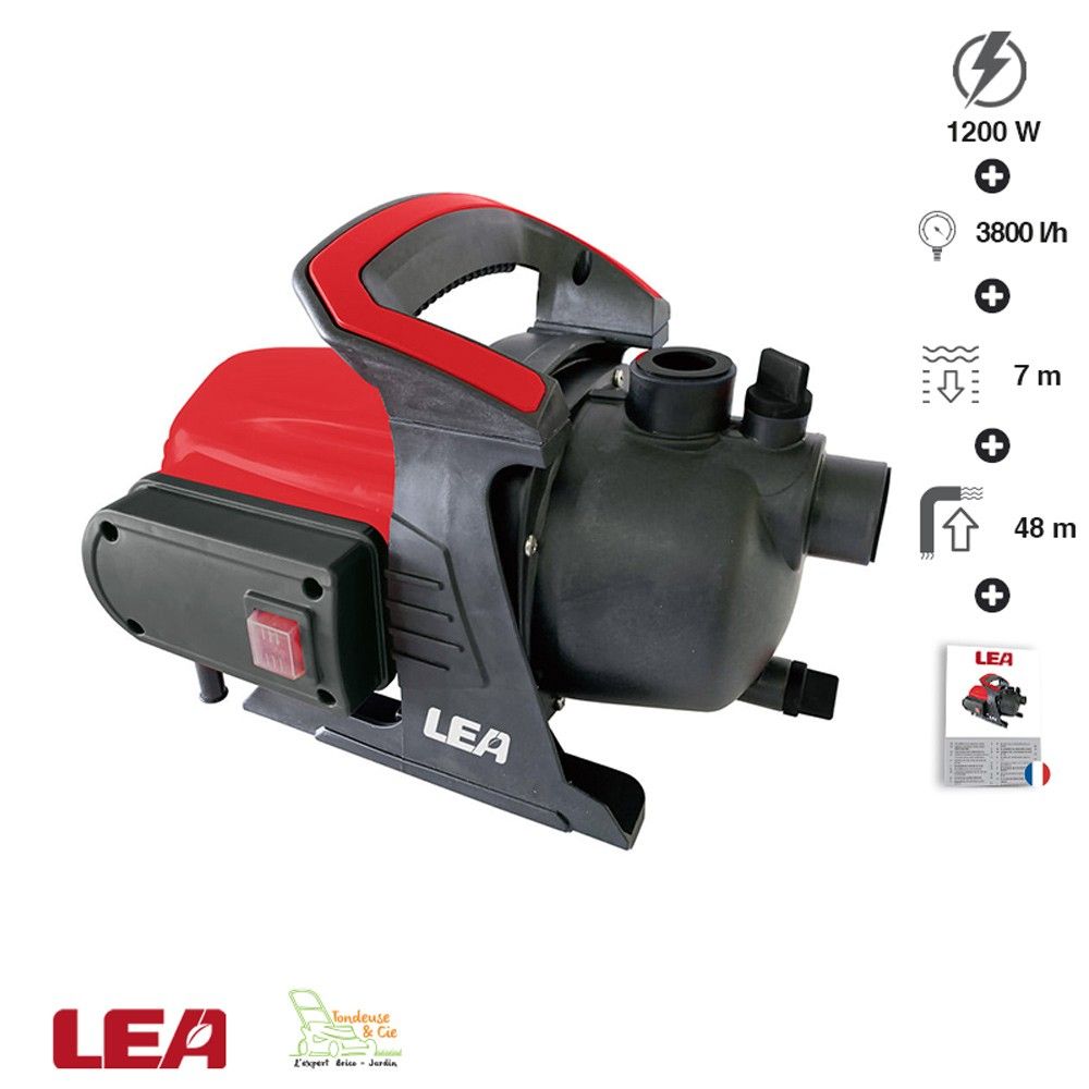 Pompa ad immersione elettrica LEA Potenza1200W prevalenza 48 m | Leroy ...
