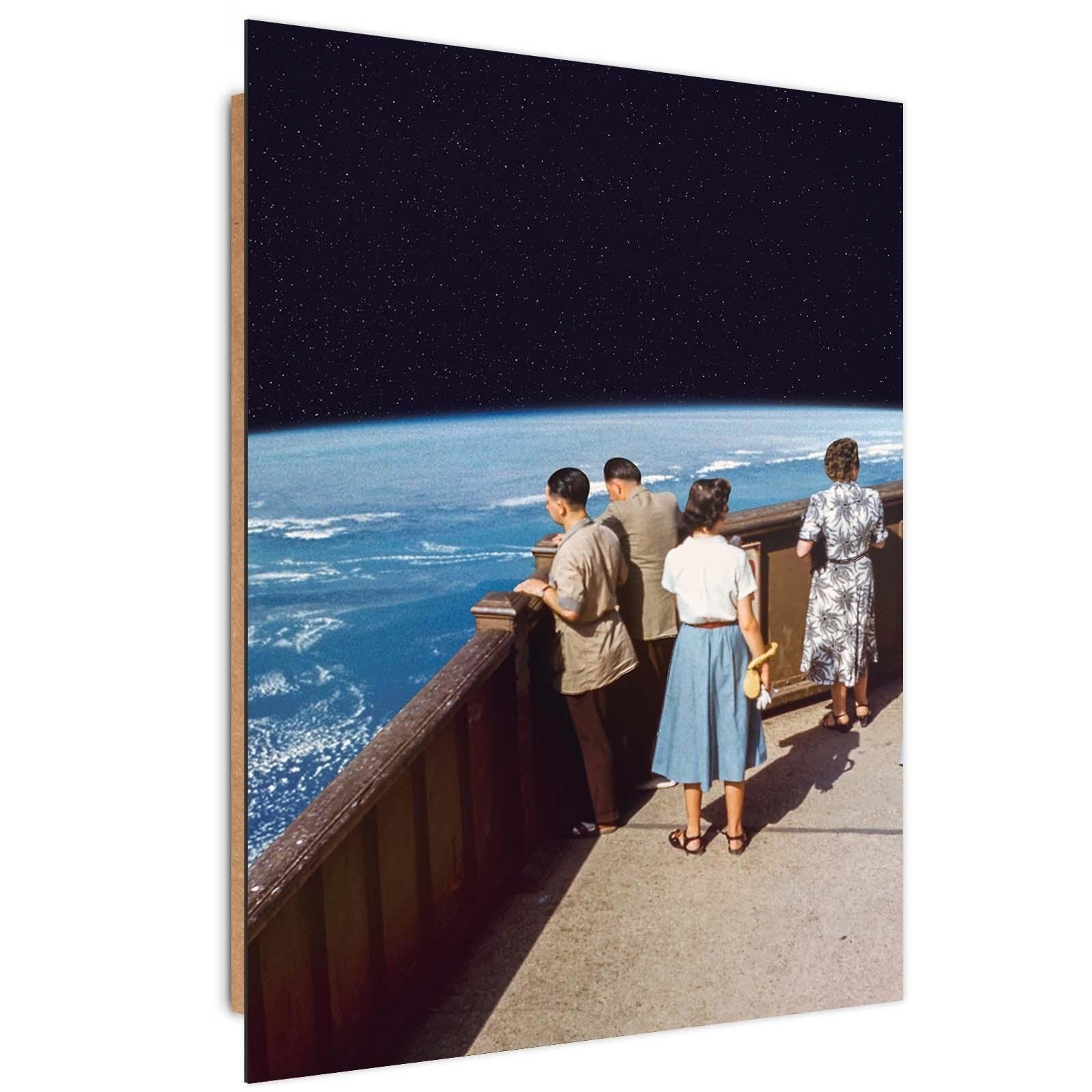 Tableau plate-forme d'observation des bois - 70 x 100 cm | Leroy Merlin