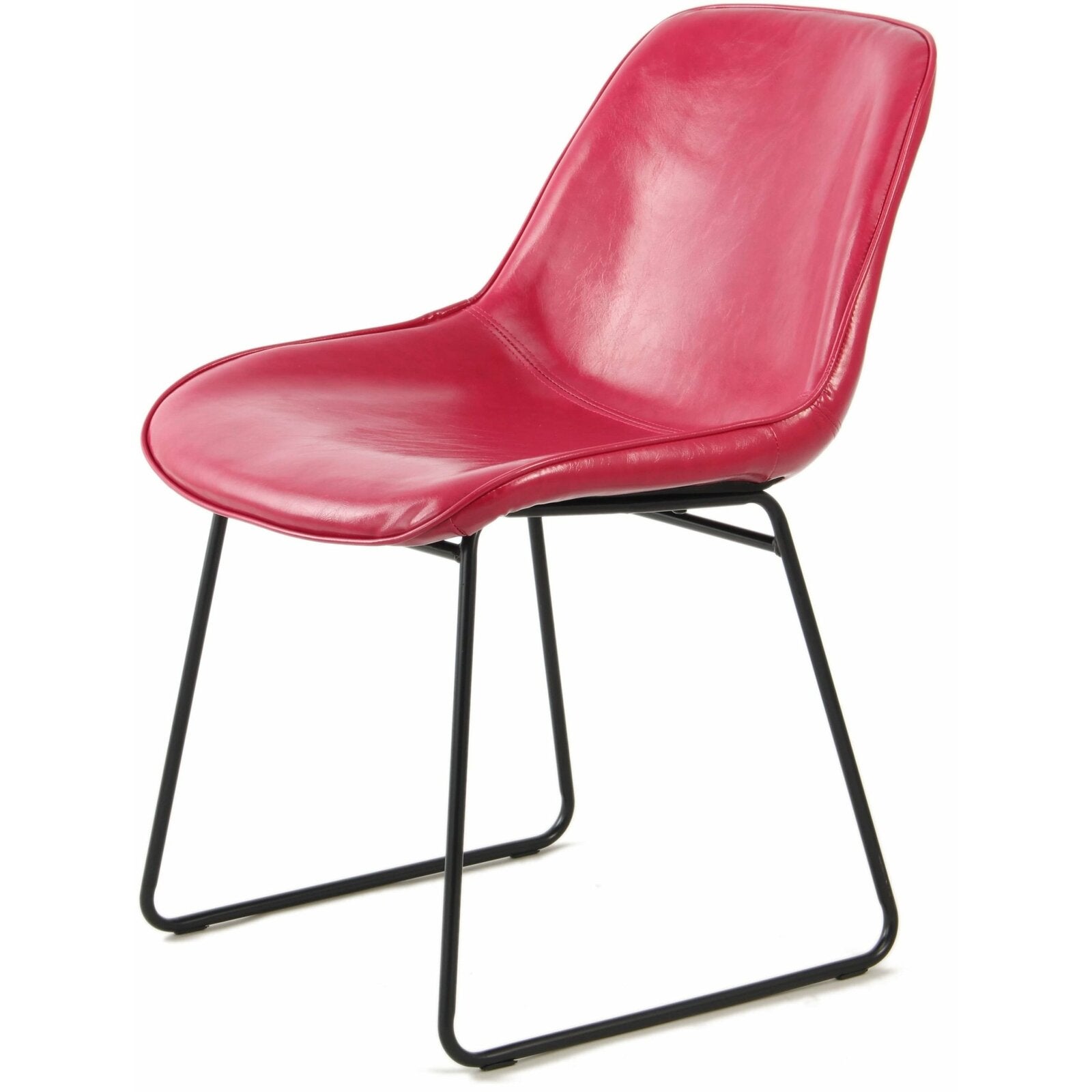 Chaises cora (lot de 2) 64,5 x 49,5 x 81 cm Rose, rouge | Leroy Merlin