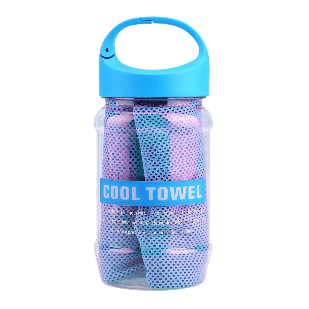 Toalla absorbente portátil, toalla refrescante que seca el sudor, súper ...