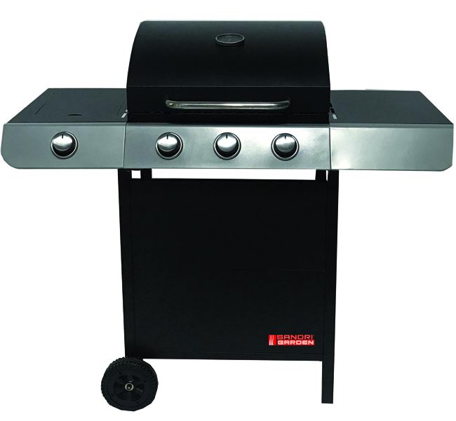 Barbacoa Sandrigarden gas Cuba, 3 fuegos 1 fuego, 11,6 kw | Leroy Merlin
