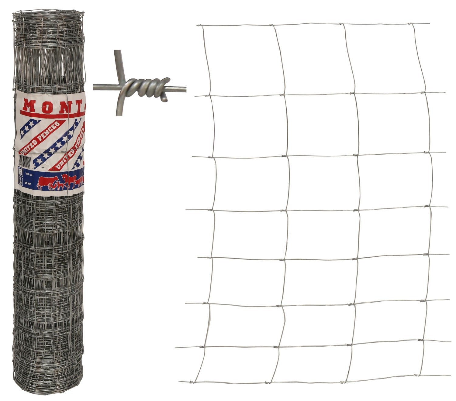Filet de montagne pour clôtures d'animaux à mailles décroissantes ...