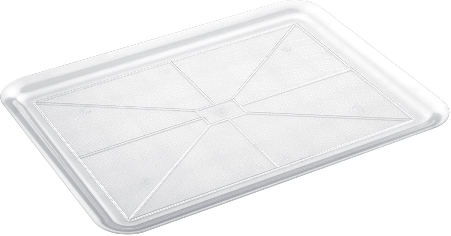 PS Plat "Tray" Transparent 50x37cm (4 Utés) | Leroy Merlin