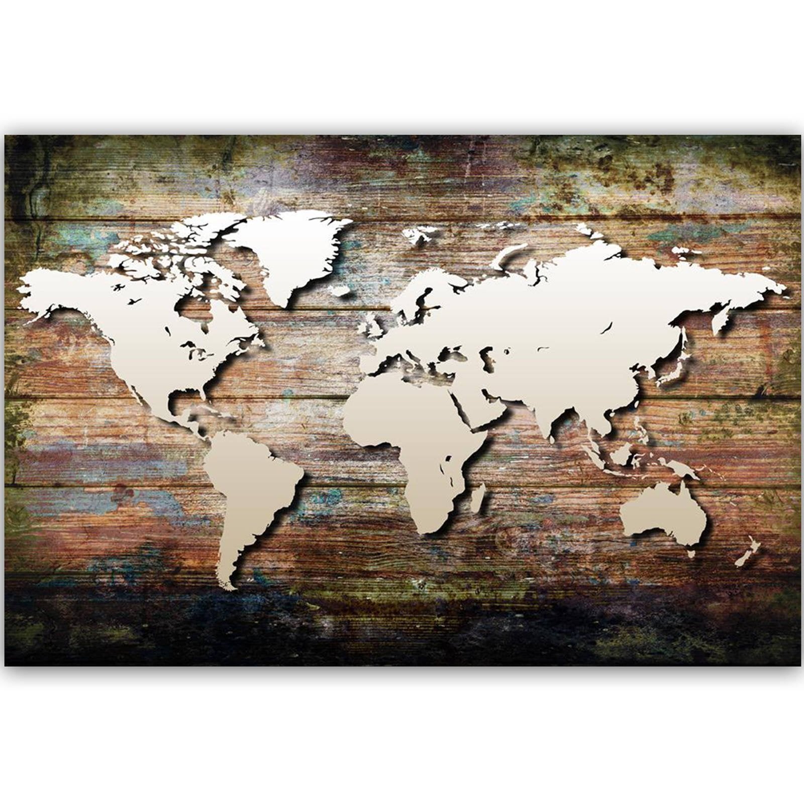 Carte Du Monde Sur Planche – Carte Du Monde Schéma – BQTTG