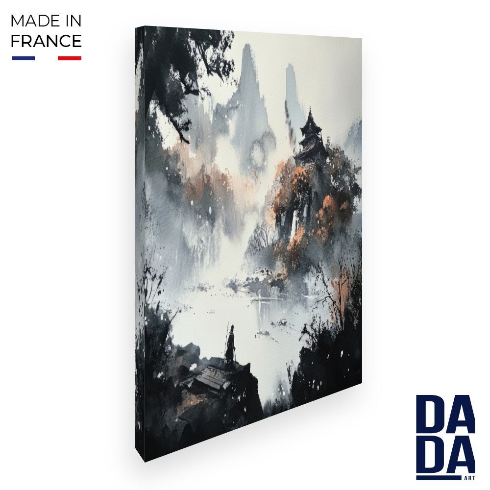 Toile murale Paysage envoûtant / 100x140cm / Fabriqué en France ...