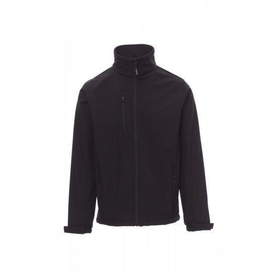Soft-shell soft shell elástico mecánico 320 gr PAYPER DUBLIN NOIR - 001248035514000M | Leroy Merlin