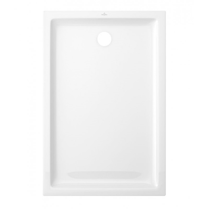 Receveur de douche antidérapant 100 x 80 VILLEROY ET BOCH O.Novo Plus ...