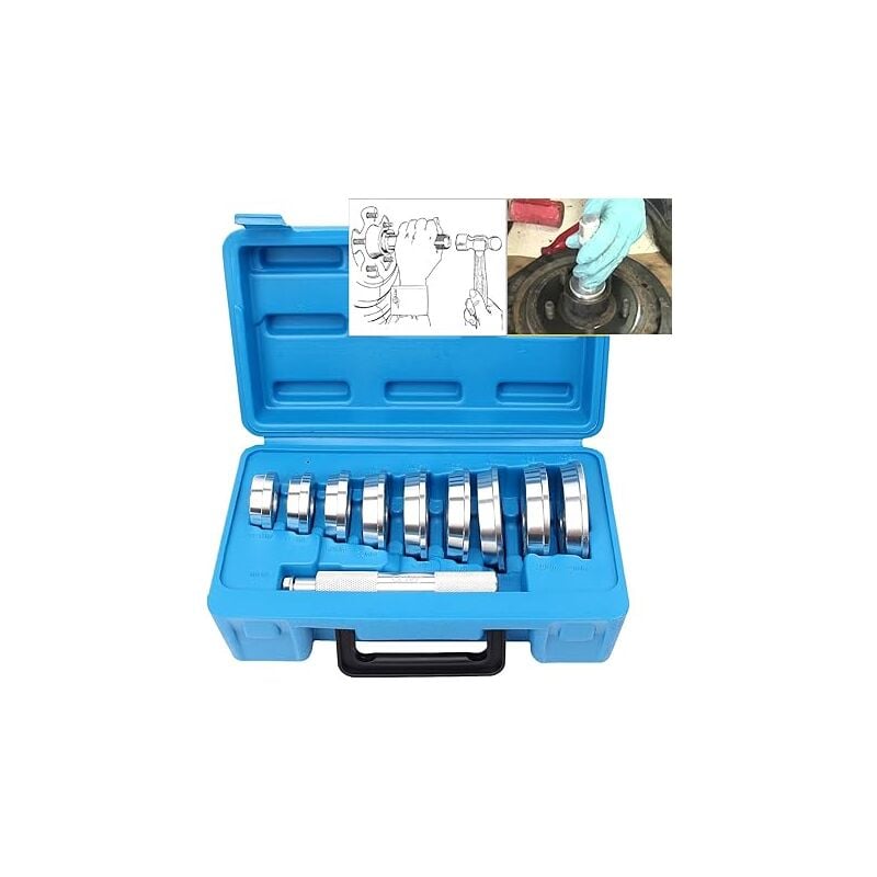 10 pièces Extracteur de roulement Voiture Presse hydraulique Outillage ...