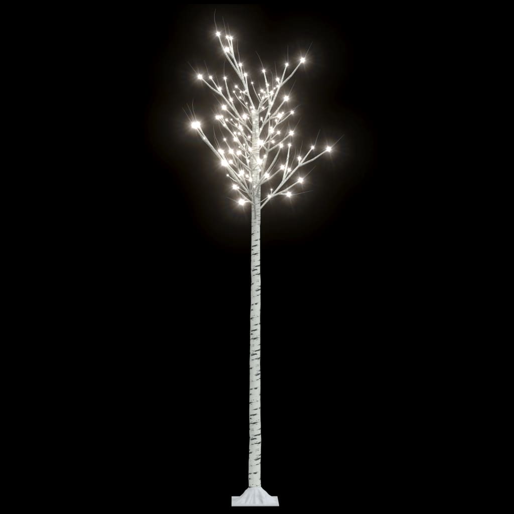 Albero di Natale LED bianco freddo salice interno esterno 2,2 m | Leroy ...