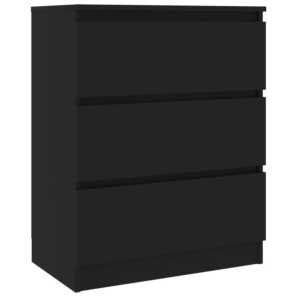 Commode Noir 60x35x76 cm | Leroy Merlin