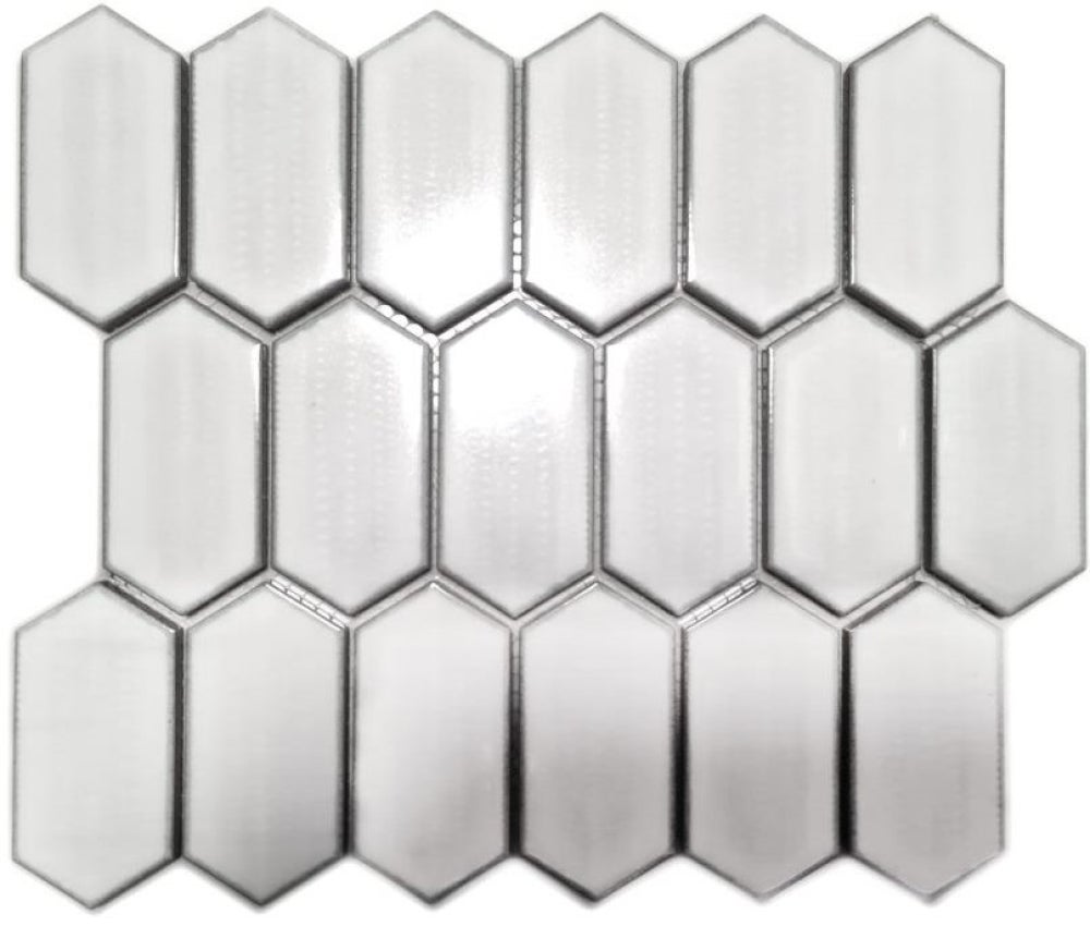Mosaïque hexagonale CG CH471 blanc cassé | Leroy Merlin