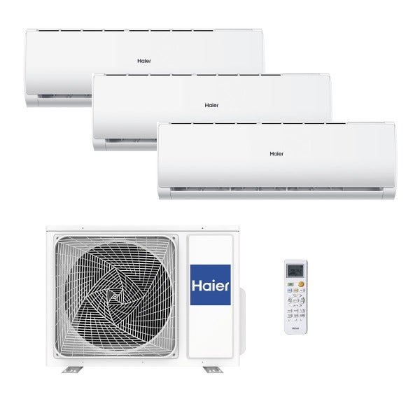 Aire acondicionado multi-split 3x1 Haier tide 3x1 25+25+35 C/55 wifi ...
