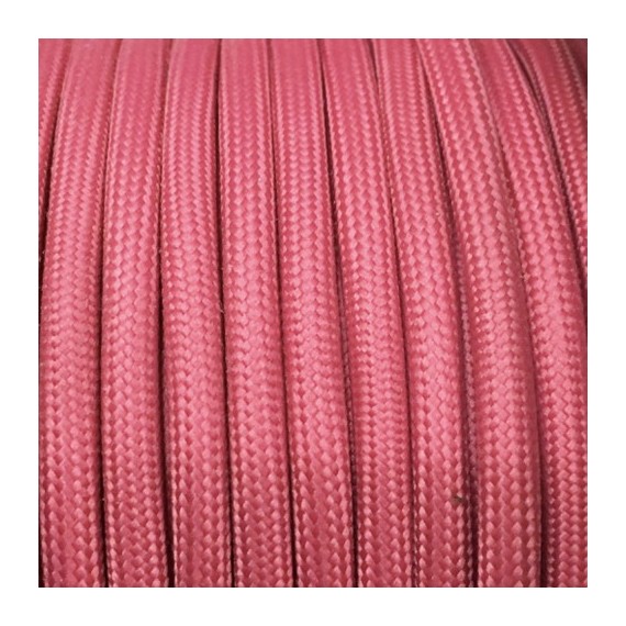 Câble Textile Framboise 3 fils - LnD | Leroy Merlin