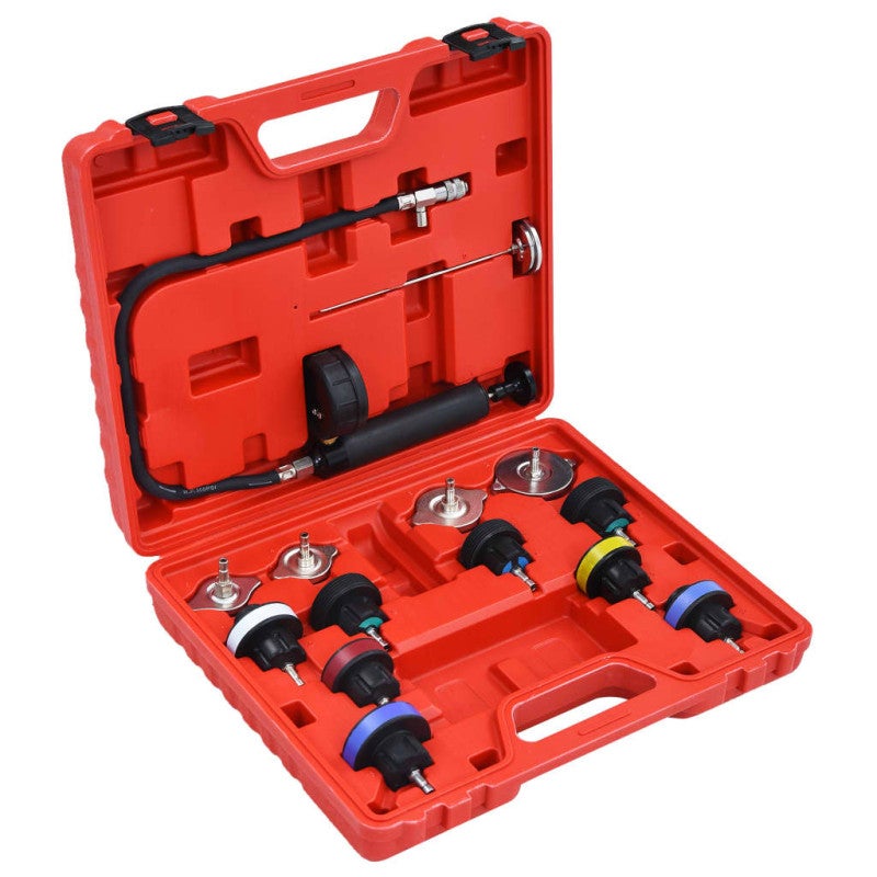 Testeur de pression pour refroidissement et bouchon 14 pcs | Leroy Merlin
