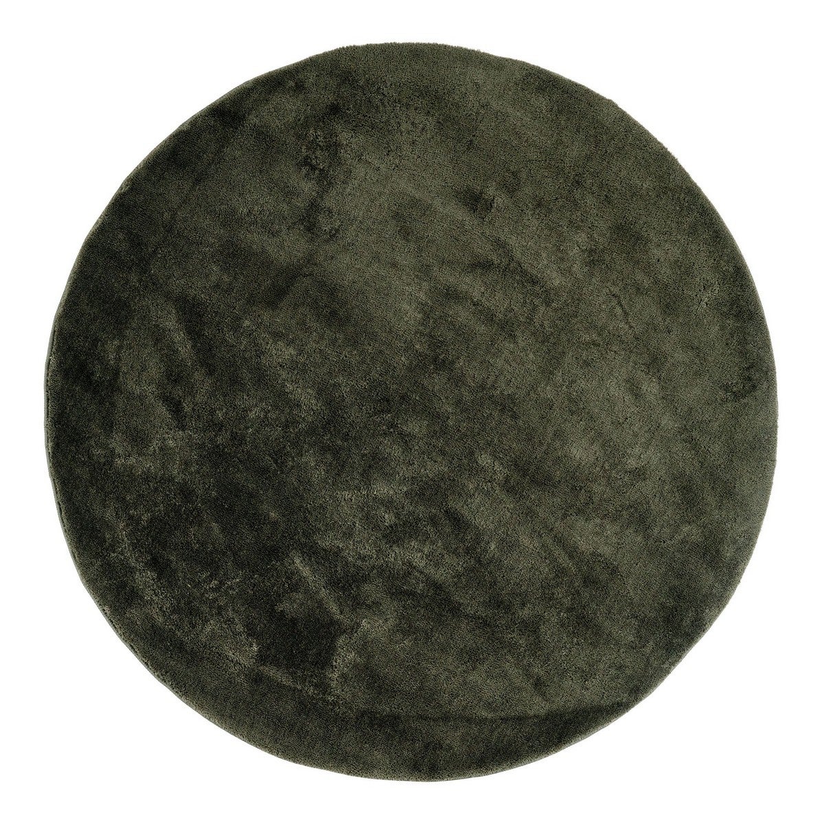 Tapis de Salon Rond Miami, Polyester, Vert, EPIKASA | Leroy Merlin