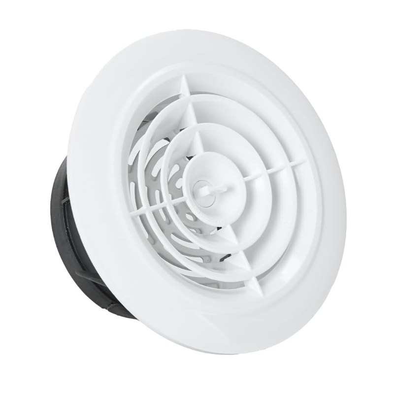 Grille d'extraction rotative, sortie d'air, accessoires de ventilation ...