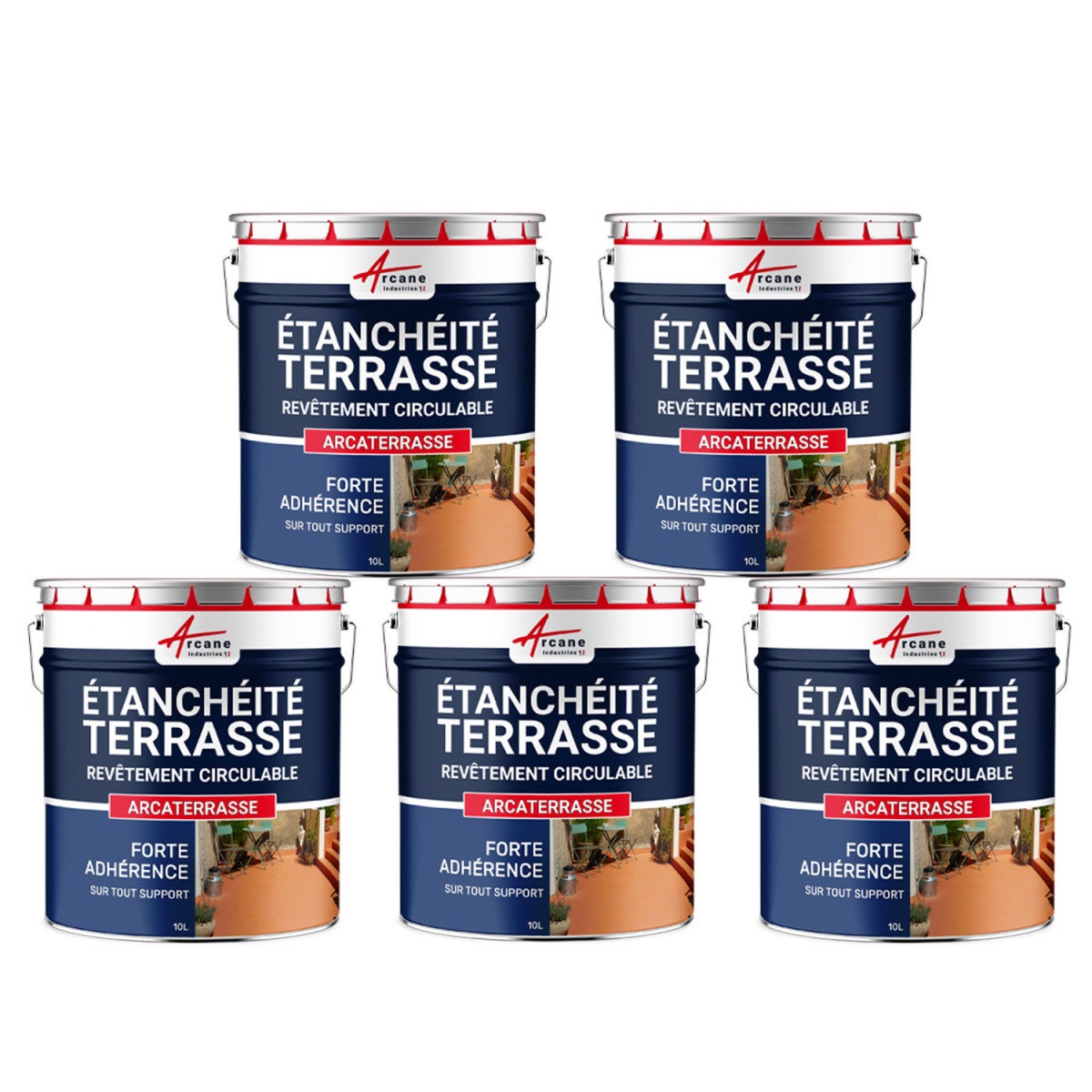 Membrana líquida transitable, Membrana para terrazas transitable ...