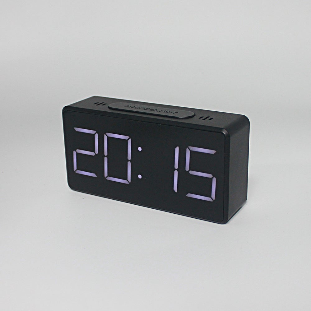 Reloj despertador LED de mesa, reloj electrónico sencillo con función ...