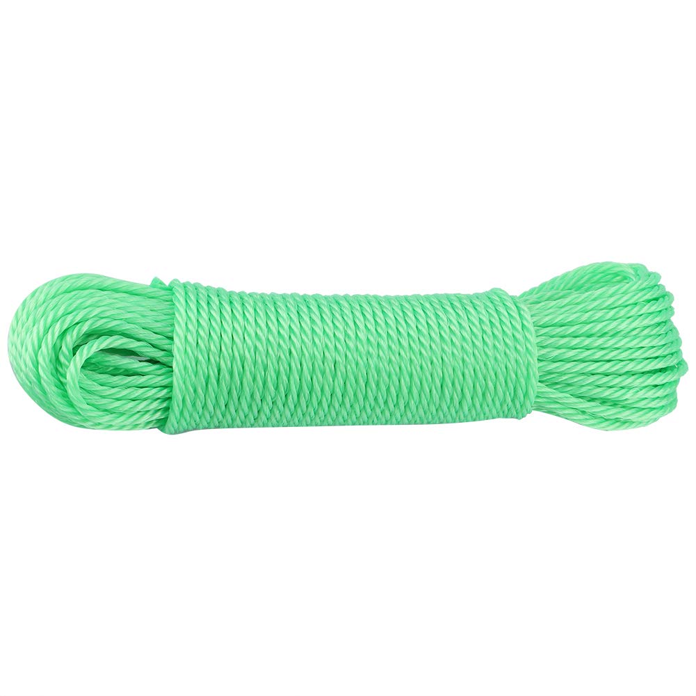Corde en nylon de 65 pieds, corde de drapeau polyvalente, corde de mât ...
