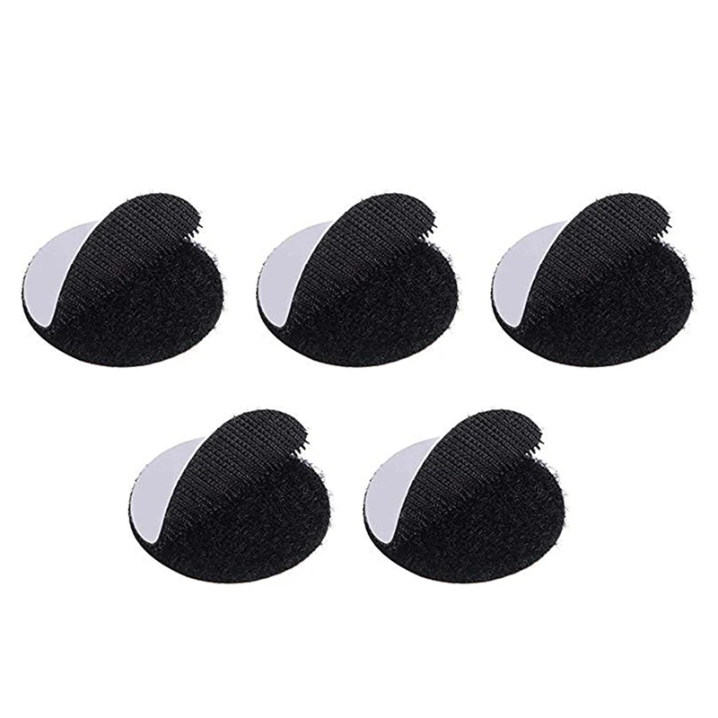 Paquete de 5 cintas adhesivas de velcro para respaldo de sofá. Black ...
