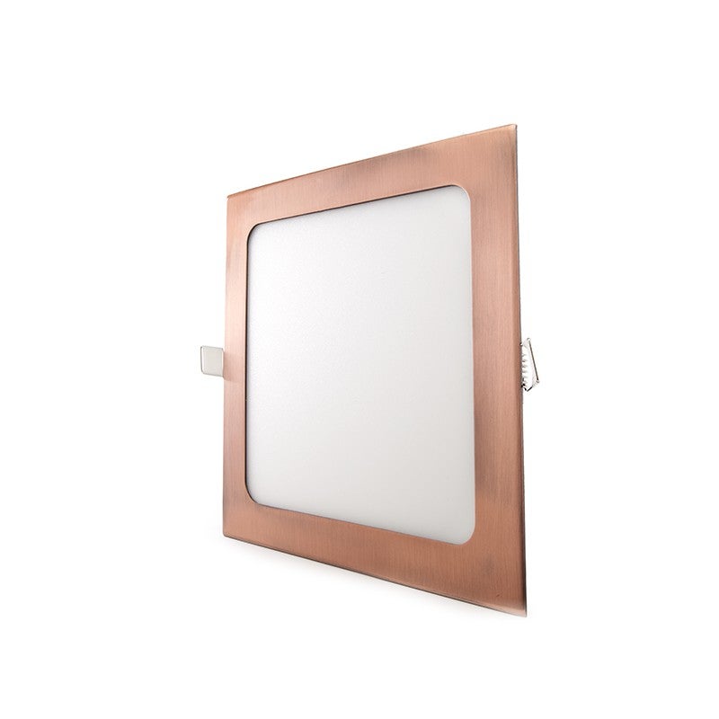 Plaque LED 18W 1217Lm 2700ºK Carrée Bronze 50 000H [GL-CL-S18N-B-WW ...