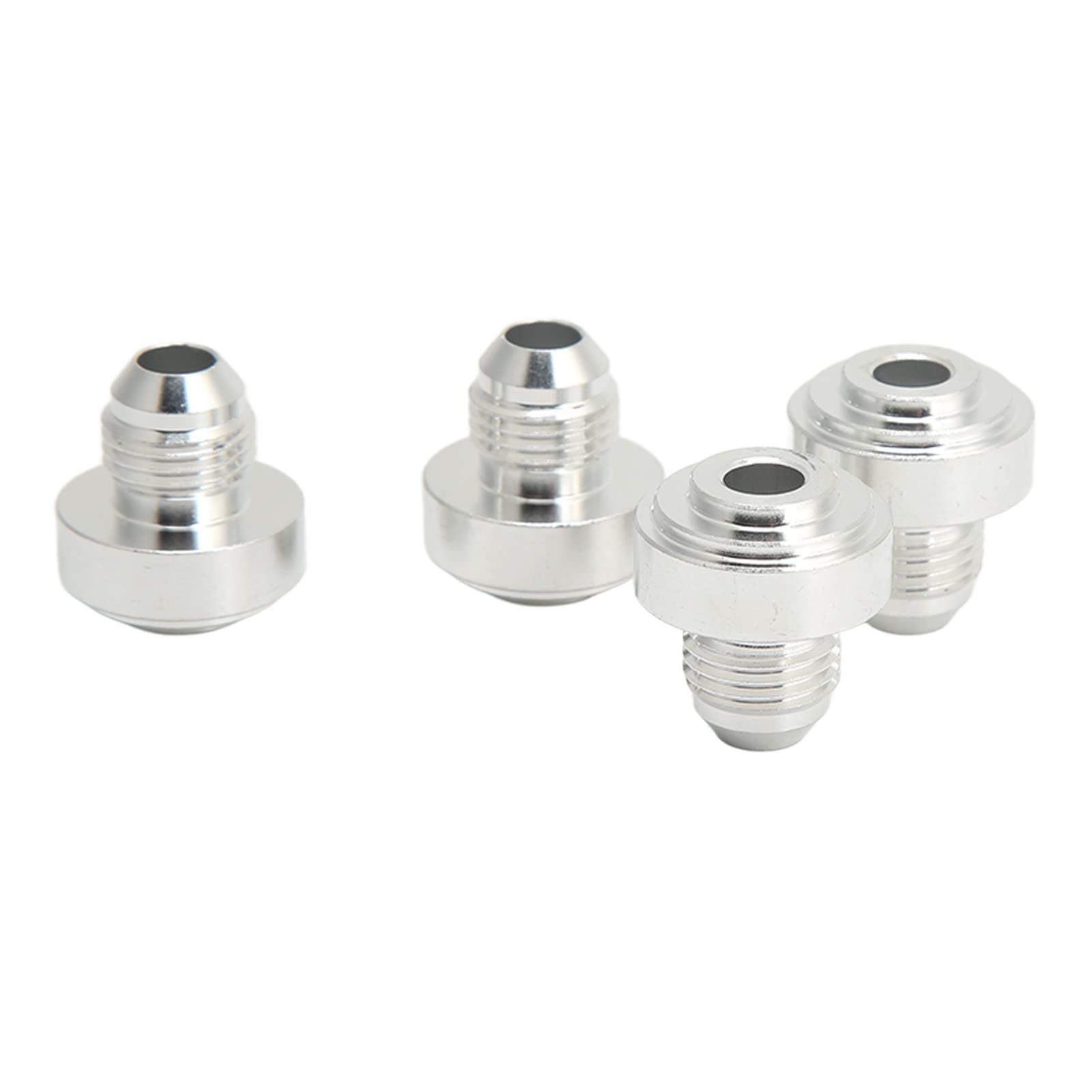 4 pièces AN6 mâle billette en alliage d'aluminium 9/16-18 pouces de ...