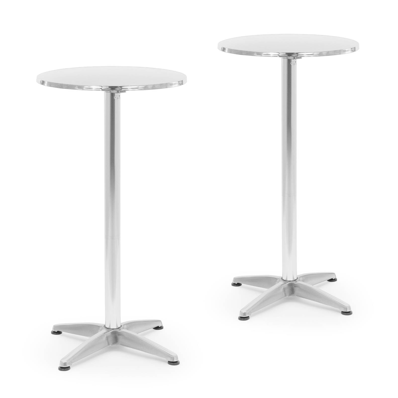Table ronde pliante - Royal Catering - Pliable - Hauteur réglable : 75 ...