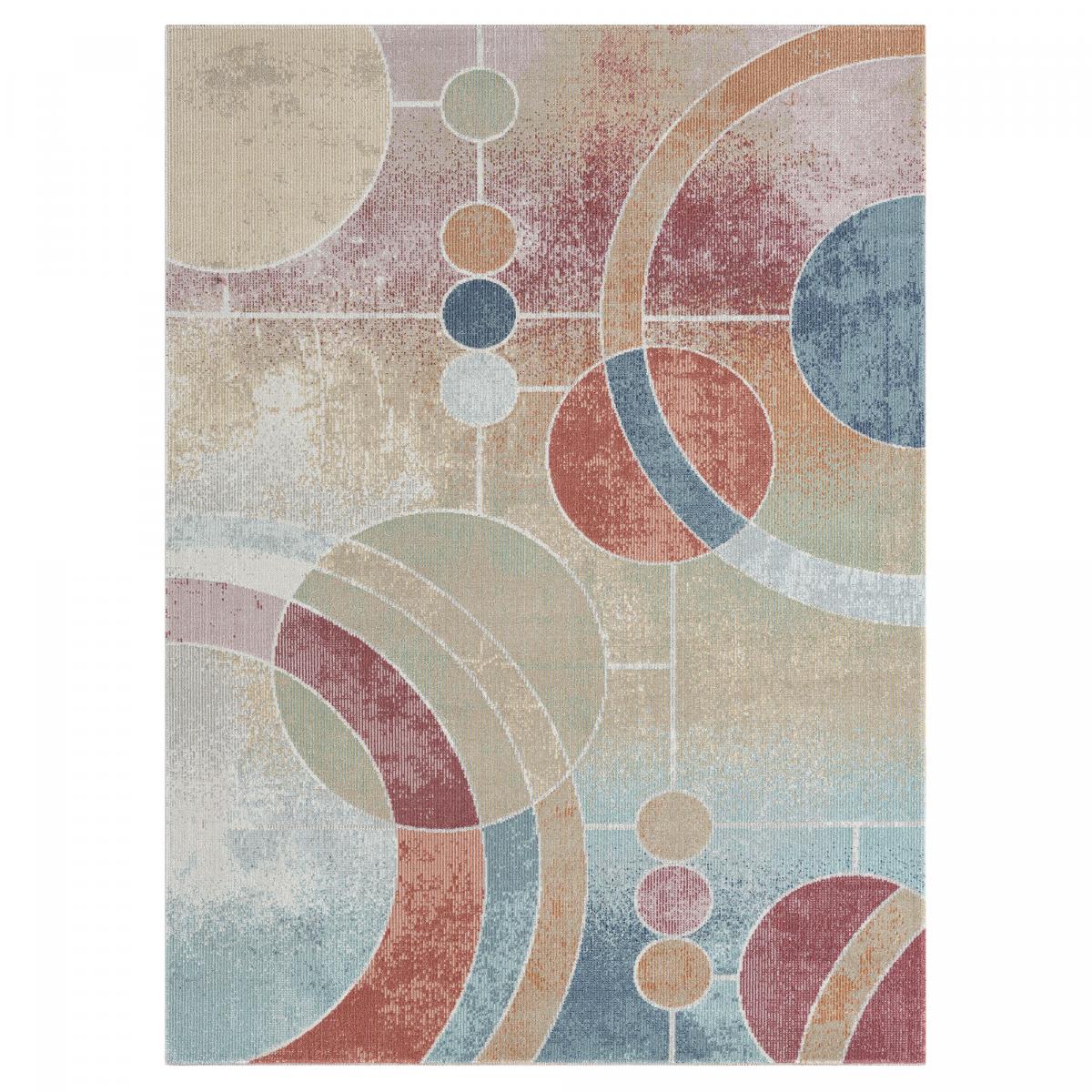 Tapis exterieur SOYEUX A 120x160 multicolore | Leroy Merlin