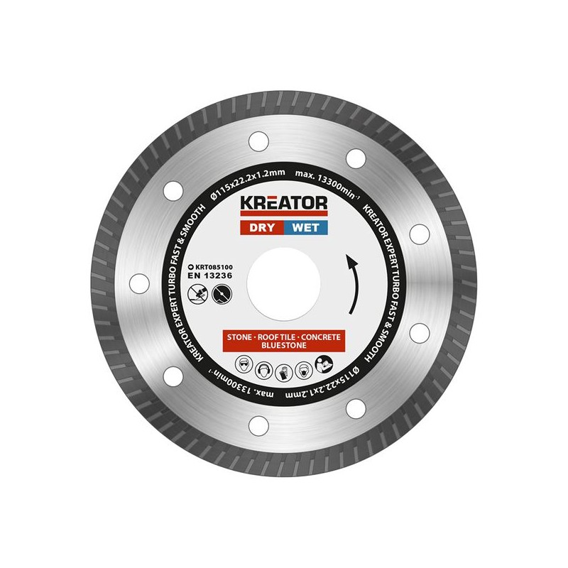 Disque Diamant D115 Expert Turbo | Leroy Merlin