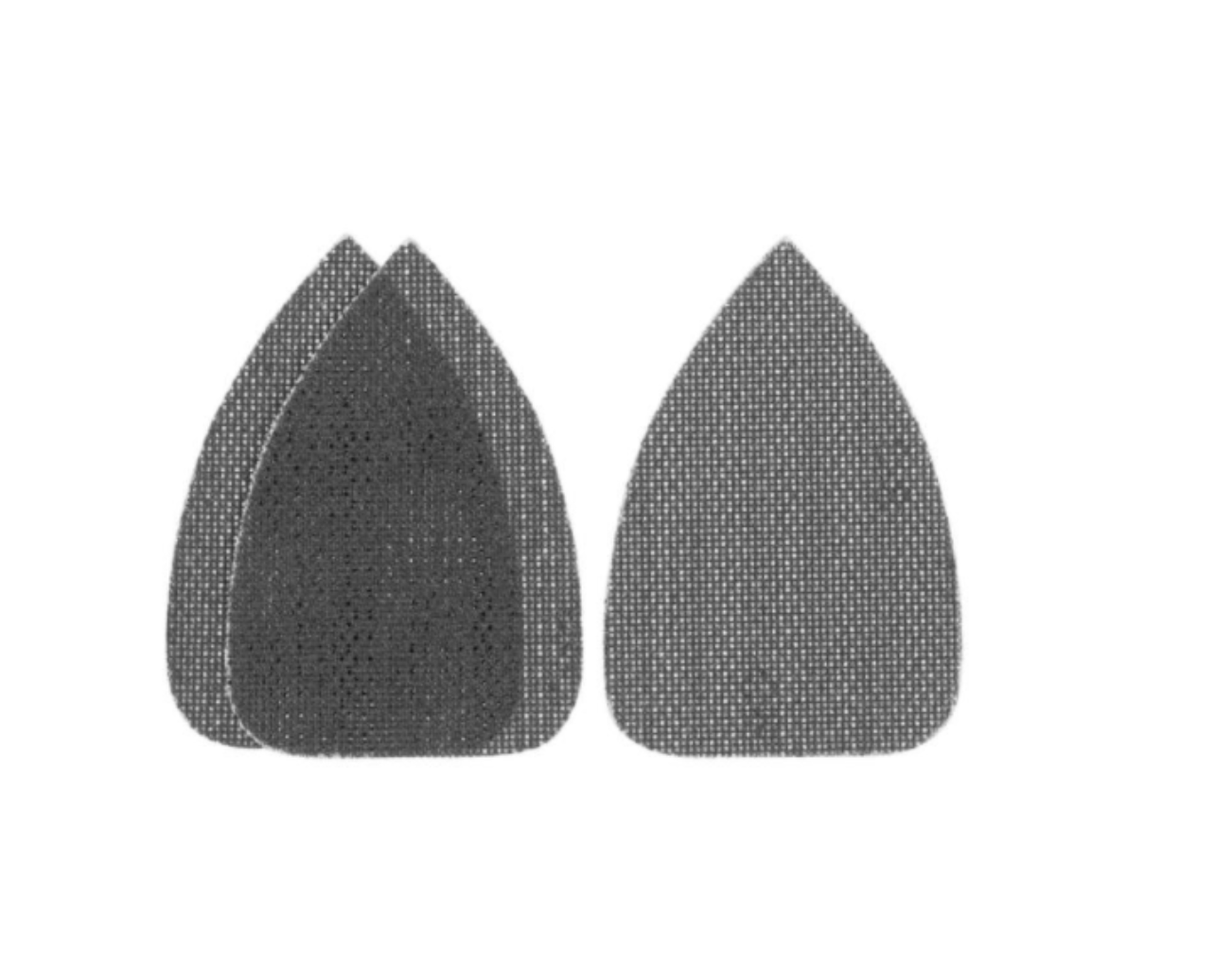 STANLEY STA39122-XJ - 3 hojas de lija de malla para Mouse. con velcro ...
