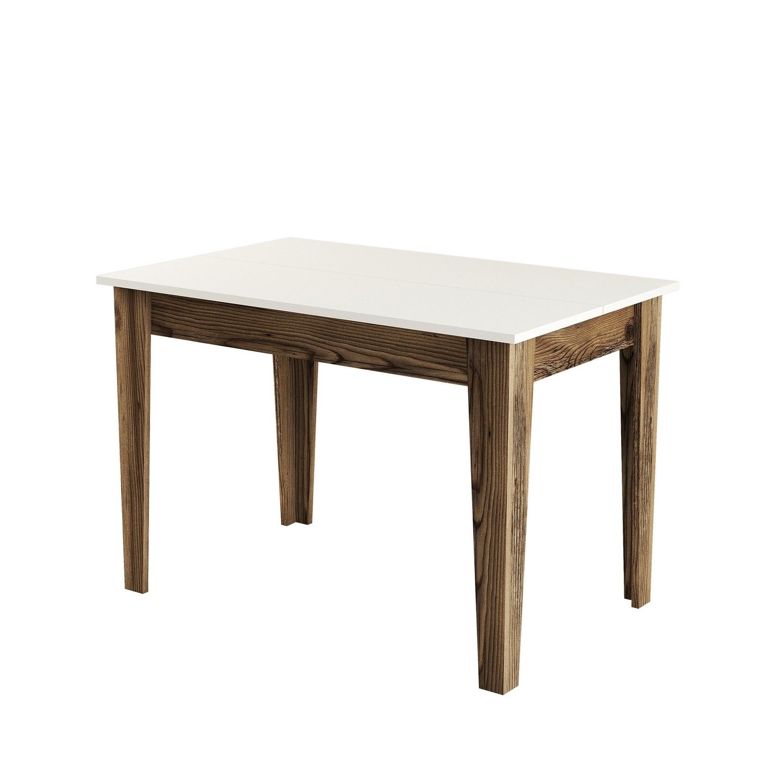 Mesa de cocina Kiev 508 crema nogal | Leroy Merlin