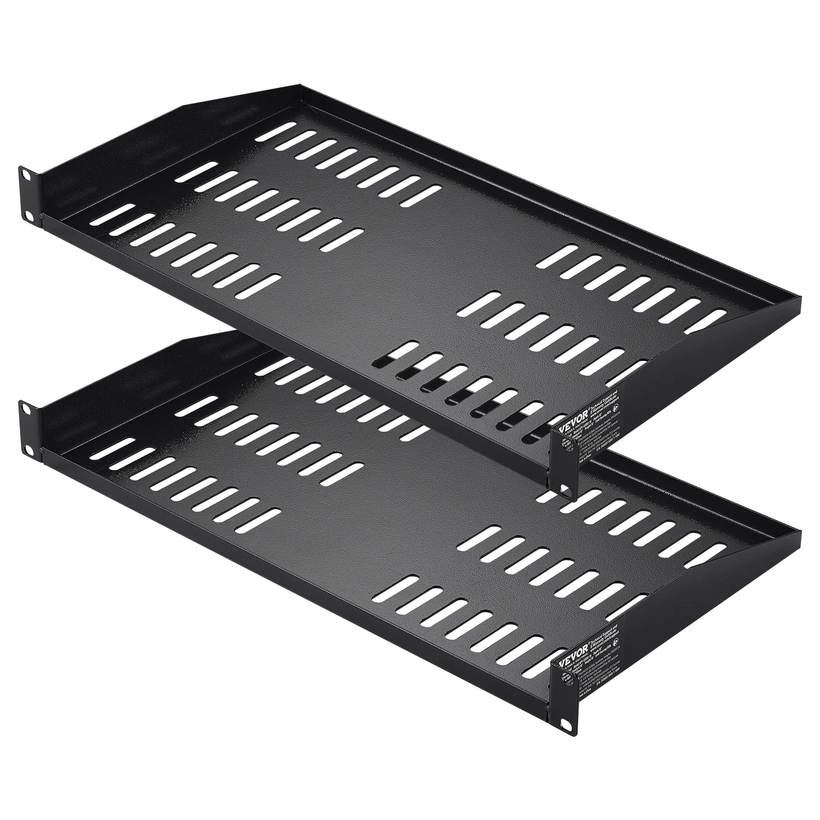 VEVOR Étagère de Rack de Serveur 1U, 2PCS, Étagère Montage en Rack ou ...