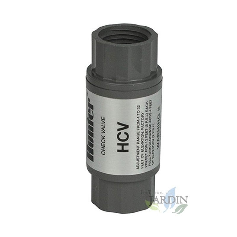 Valve de rétention 1/2'' femalle x 1/2'' femalle Hunter | Leroy Merlin